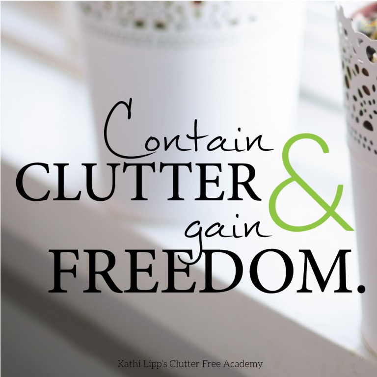 Clutter Free Kit - FREEBIES | Kathi Lipp