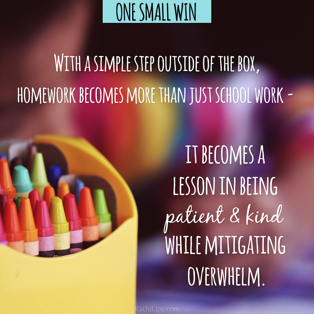 A Way Out of the Homework Quicksand | Kathi Lipp